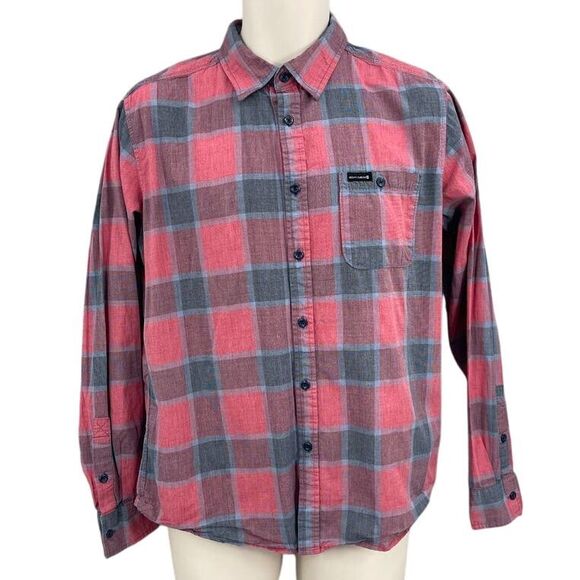 Ocean Current | Shirts | Ocean Current Shirt Men M Red Buffalo Plaid ...